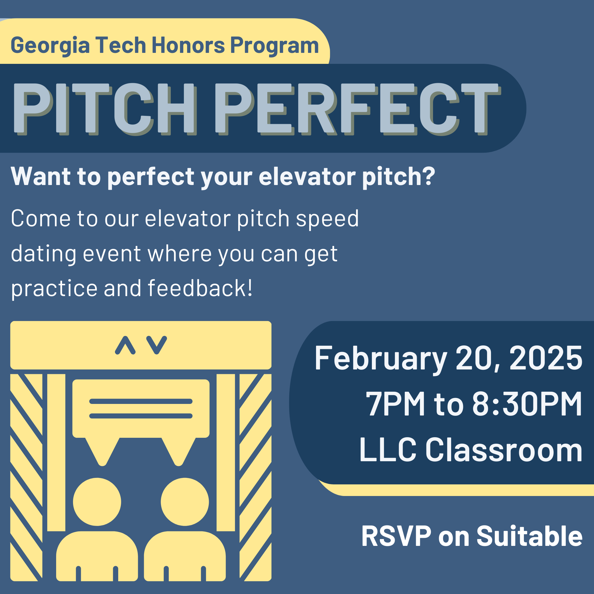 HLC Presents: Pitch Perfect! Elevator Pitch Practice | John H ...