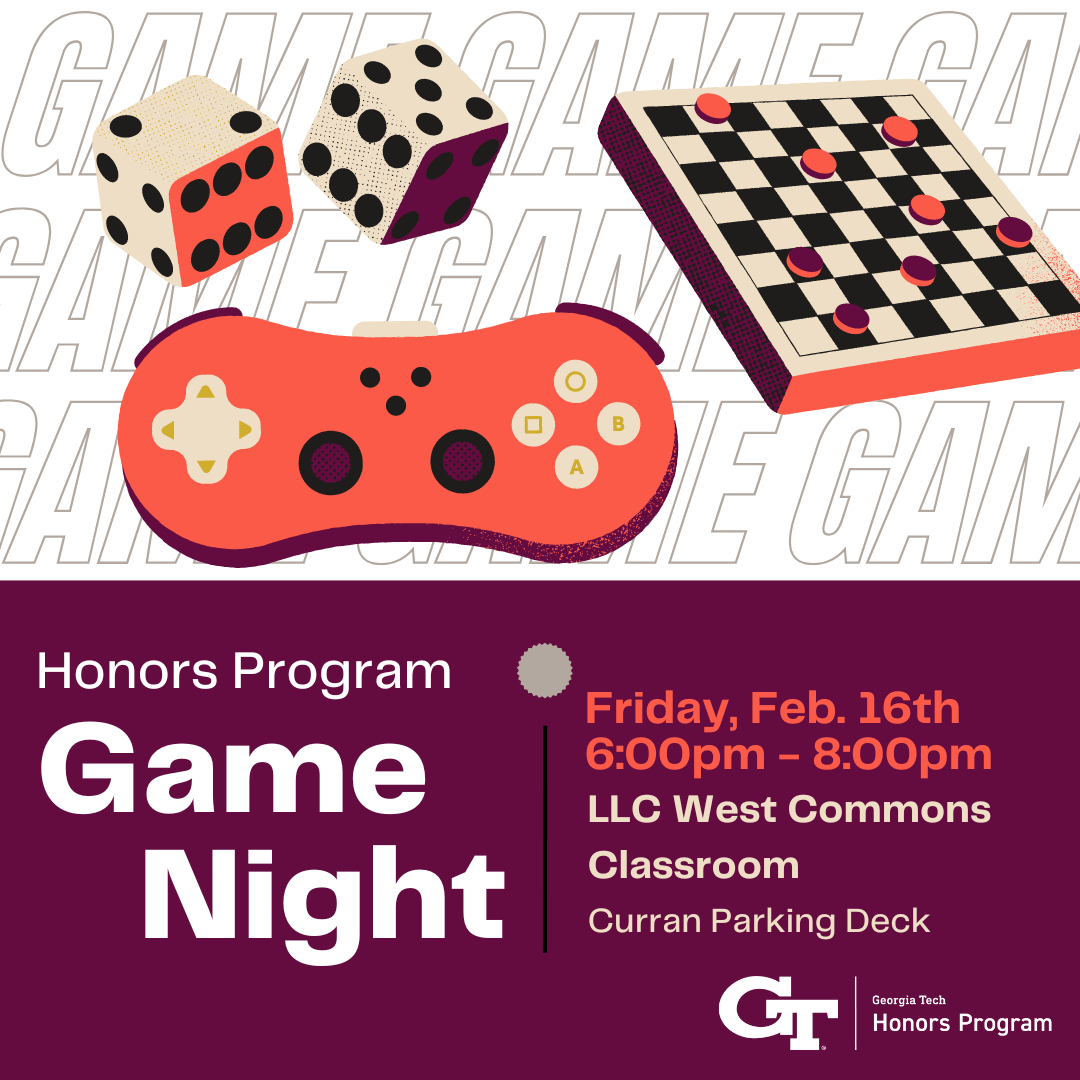 HP Game Night | John H. Martinson Honors Program